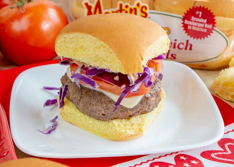 Monthly Burger Series: Valentine’s Burger | Martin's Famous Potato Rolls