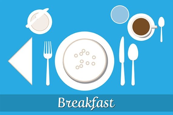 Table Setting - Breakfast - Martin's Famous Potato Rolls and Bread