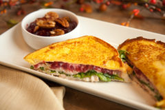 Thanksgiving Grilled Cheese - Martin's Famous Potato Rolls and Bread