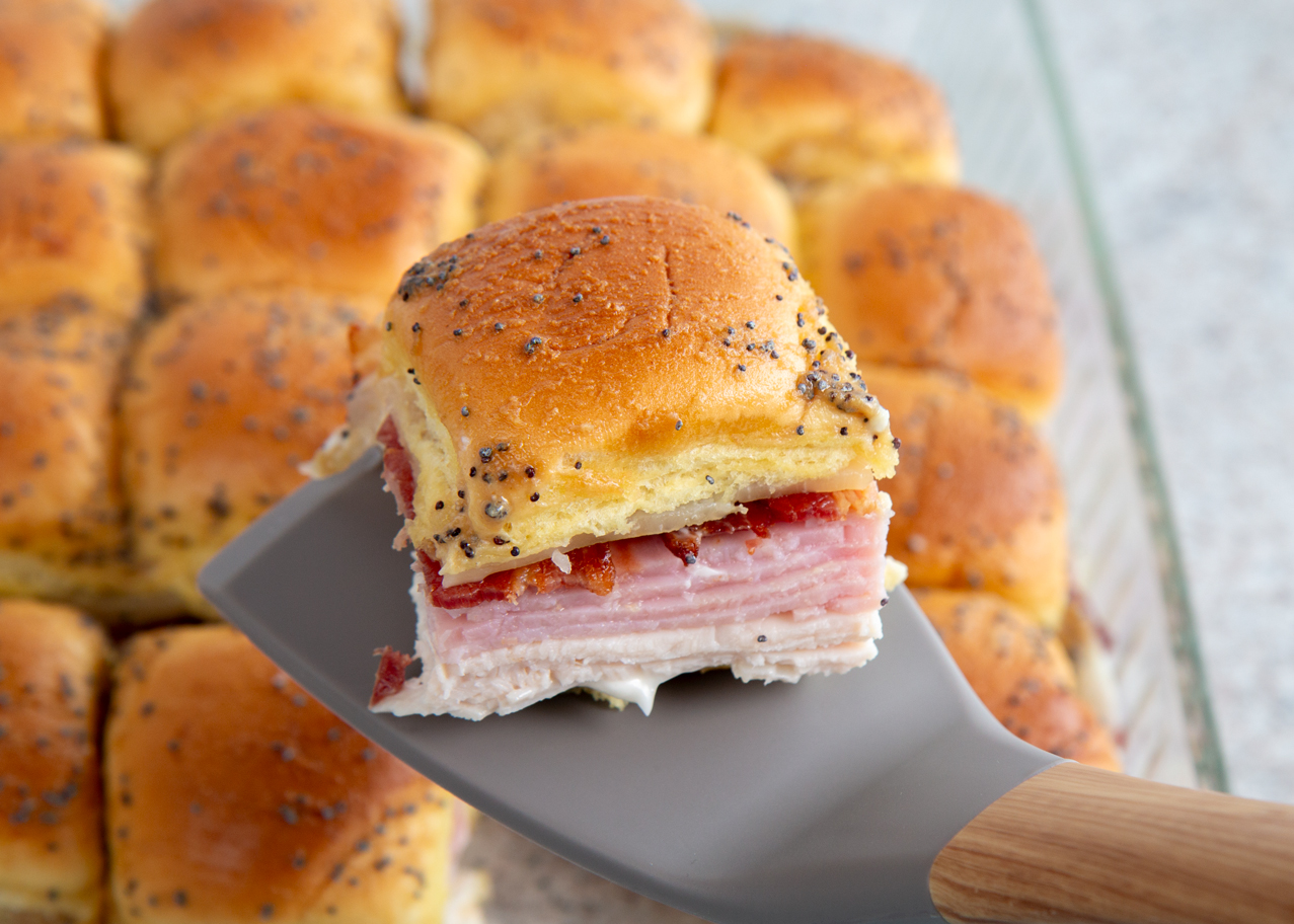 Baked Club Sliders - Martin's Famous Potato Rolls and Bread