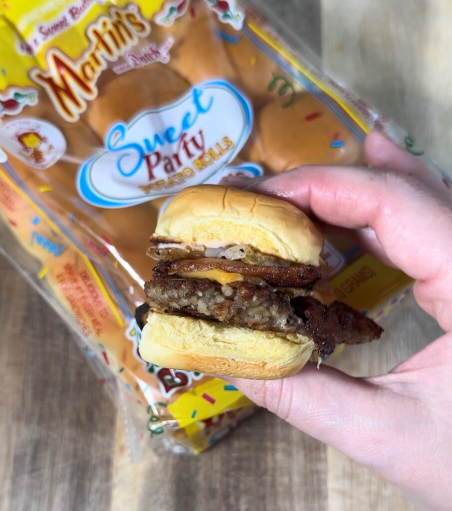 Goetta Beef Sliders Image - Martin's Famous Potato Rolls and Bread