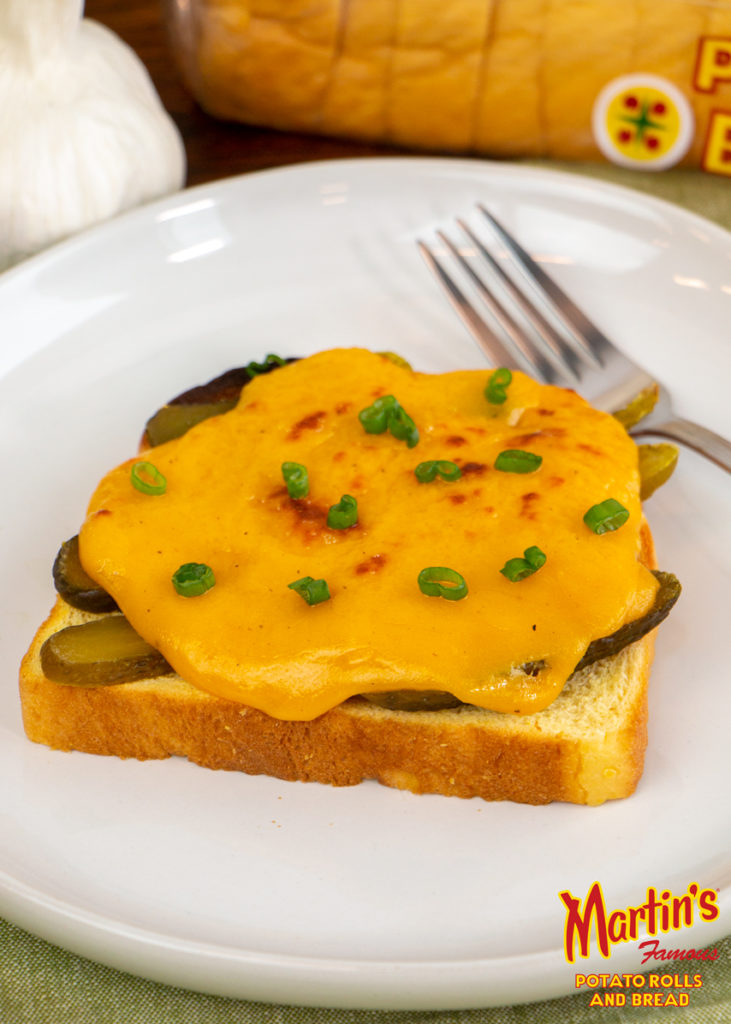 Irish-Rarebit-Grilled-Cheese2 - Martin's Famous Potato Rolls and Bread