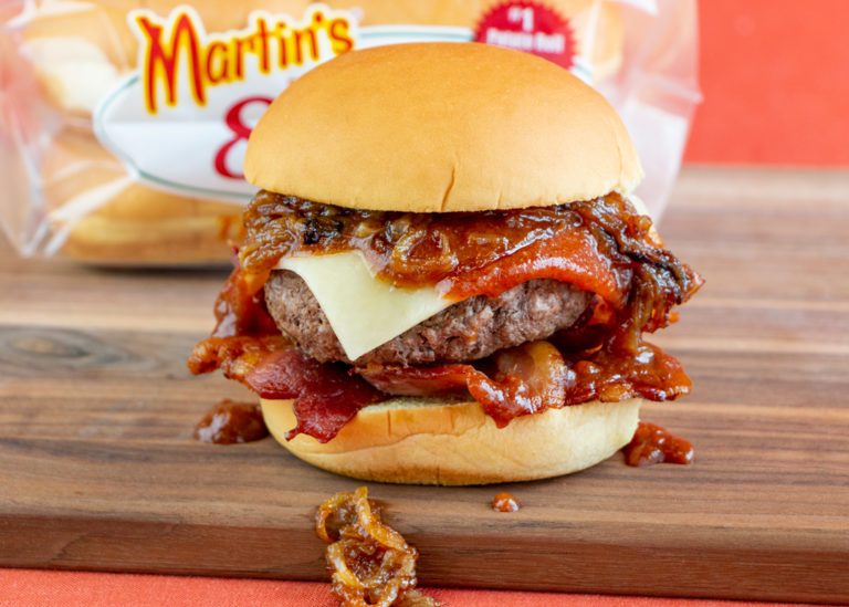 Seasonal Burger: Fall - Martin's Famous Potato Rolls and Bread