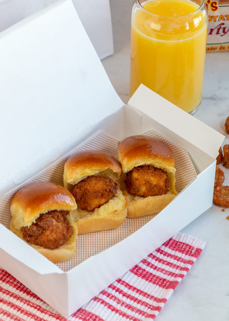 Mini-Chicken-Breakfast-Sandwiches3 - Martin's Famous Potato Rolls and Bread