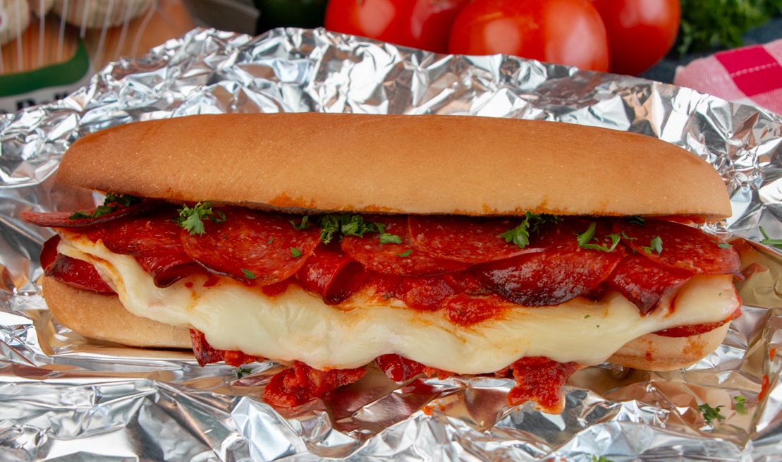 Pepperoni-Pizza-Sub - Martin's Famous Potato Rolls and Bread