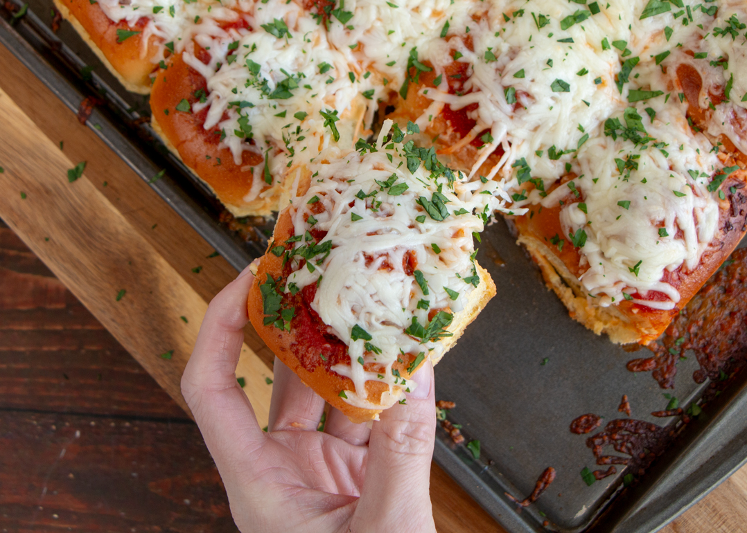Pull-Apart-Meatball-Sliders7 - Martin's Famous Potato Rolls and Bread