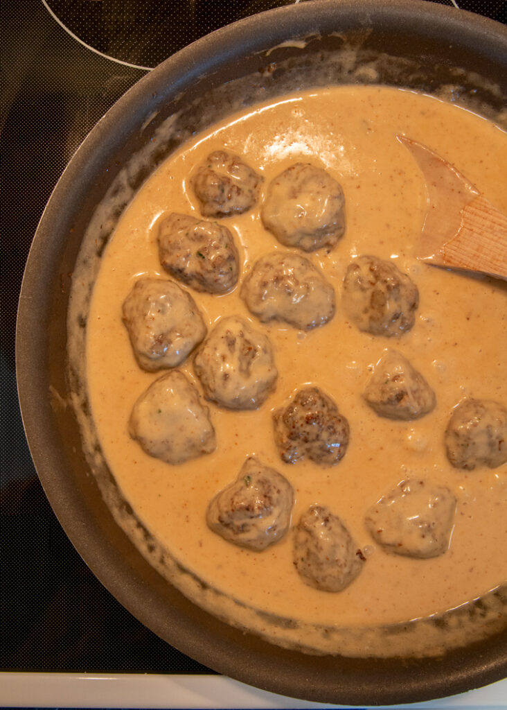 Swedish-meatballs - Martin's Famous Potato Rolls and Bread