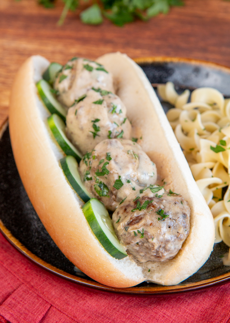 Swedish-meatballs10 - Martin's Famous Potato Rolls and Bread