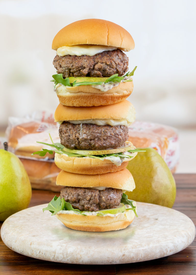 Wagyu-Sliders_Stack - Martin's Famous Potato Rolls and Bread